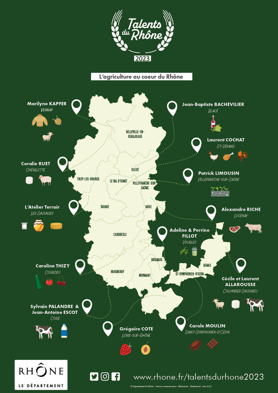 Les Monts du Lyonnais à l'honneur aux "Talents du Rhône" 2023 : Focus ...